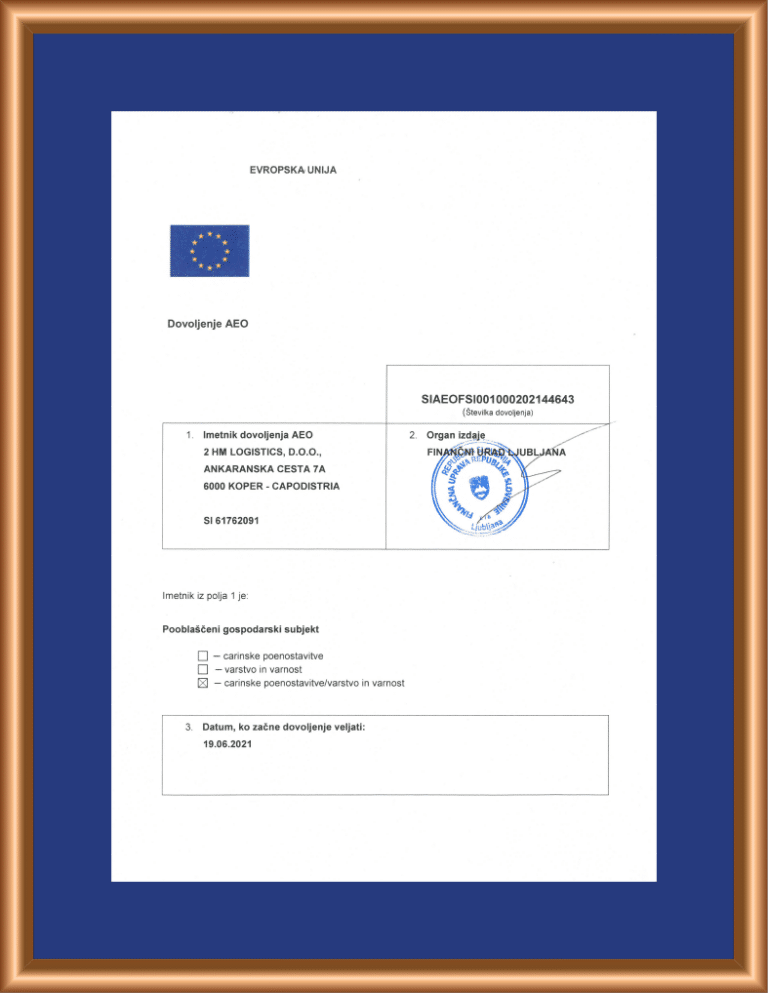 Transit Declaration | Customs Clearance | 2hm logistics